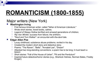 1-4-2010 THE BEGINNINGS OF AMERICAN LITERATURE.ppt