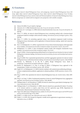 Interval valued Pythagorean fuzzy ideals in semigroups | PDF
