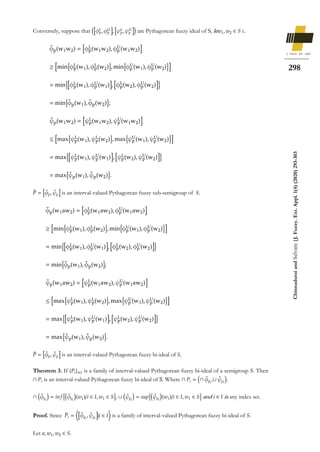 Interval valued Pythagorean fuzzy ideals in semigroups | PDF