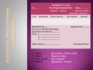 1. 4. centralized purchase | PPT