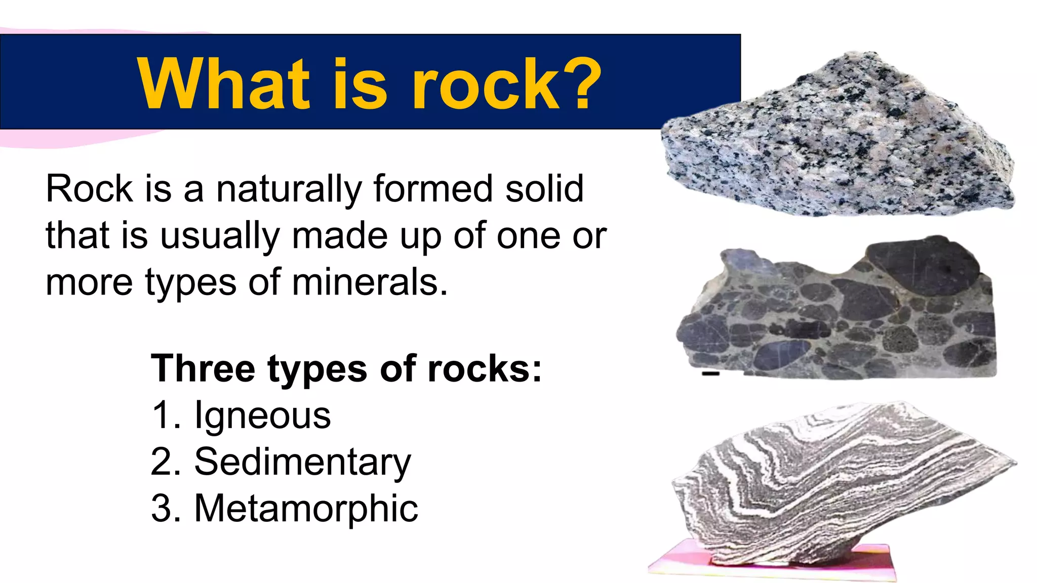 Classifying Rocks | PPTX
