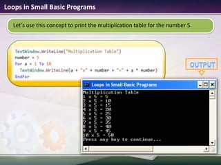 1.4 conditions and loops | PPTX
