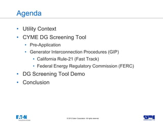 2014 PV Distribution System Modeling Workshop: DG Screening Tool: Jean ...