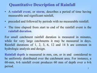 Precipitation analysis - Methods and solved example | PPT