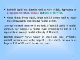 Precipitation analysis - Methods and solved example | PPT