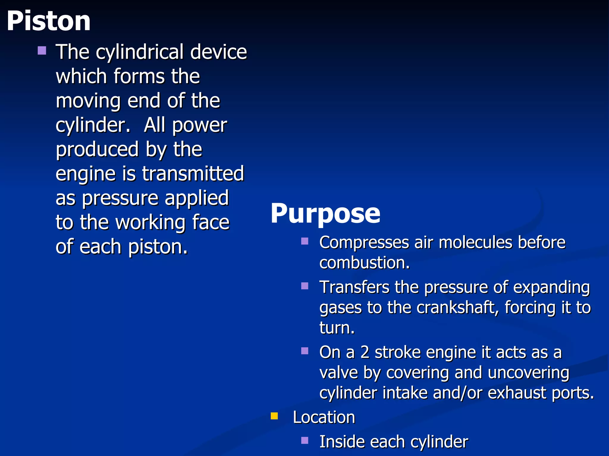 1.4 diesel engine moving components | PPT