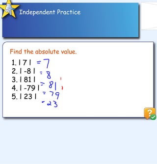 Absolute Value | PPT