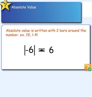 Absolute Value | PPT | Physics | Science