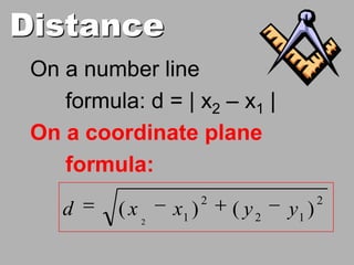 Measuring Segments and Coordinate Plane | PPTX