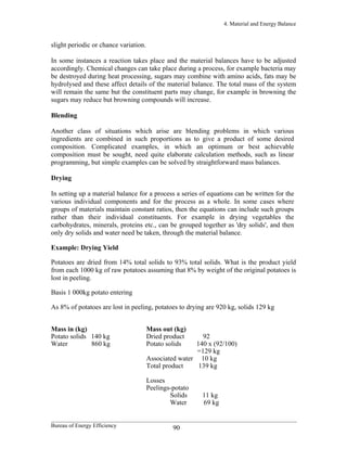 1.4 material and energy balance | PDF