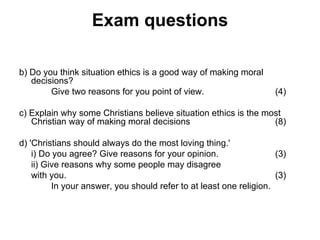 1.4 situation ethics | PPT