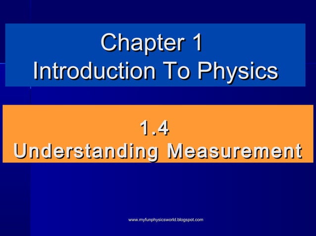 1.4 understanding measurement | PPT
