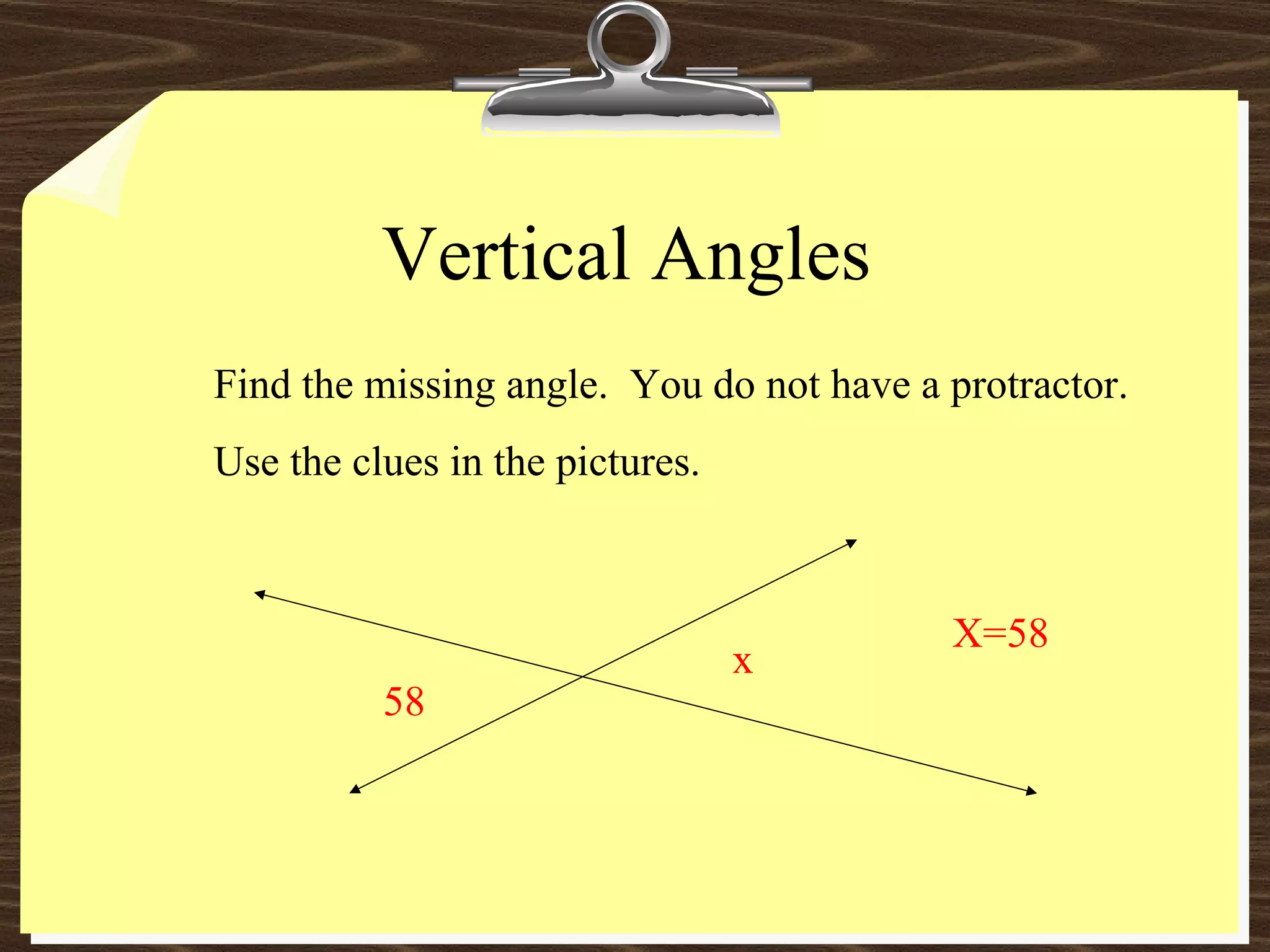 1.5 Complementary and Supplementary Angles | PPT