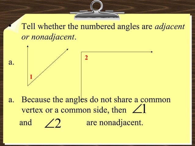 1.5 Complementary and Supplementary Angles | PPT | Physics | Science