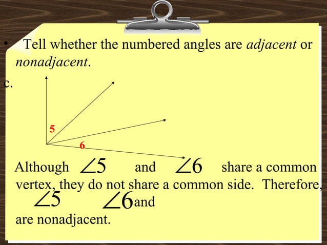 1.5 Complementary and Supplementary Angles | PPT | Physics | Science