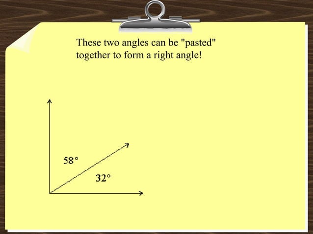 1.5 Complementary and Supplementary Angles | PPT | Physics | Science