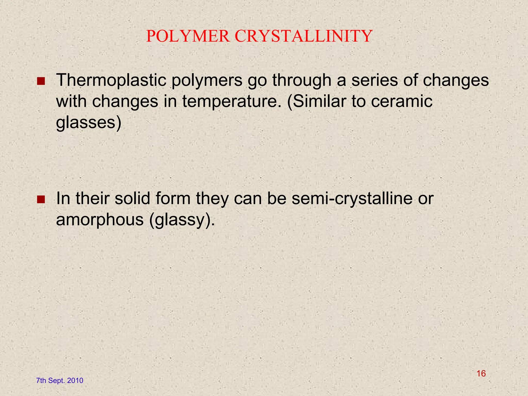 Polymeric Properties of Pharmaceutical Substances | PDF