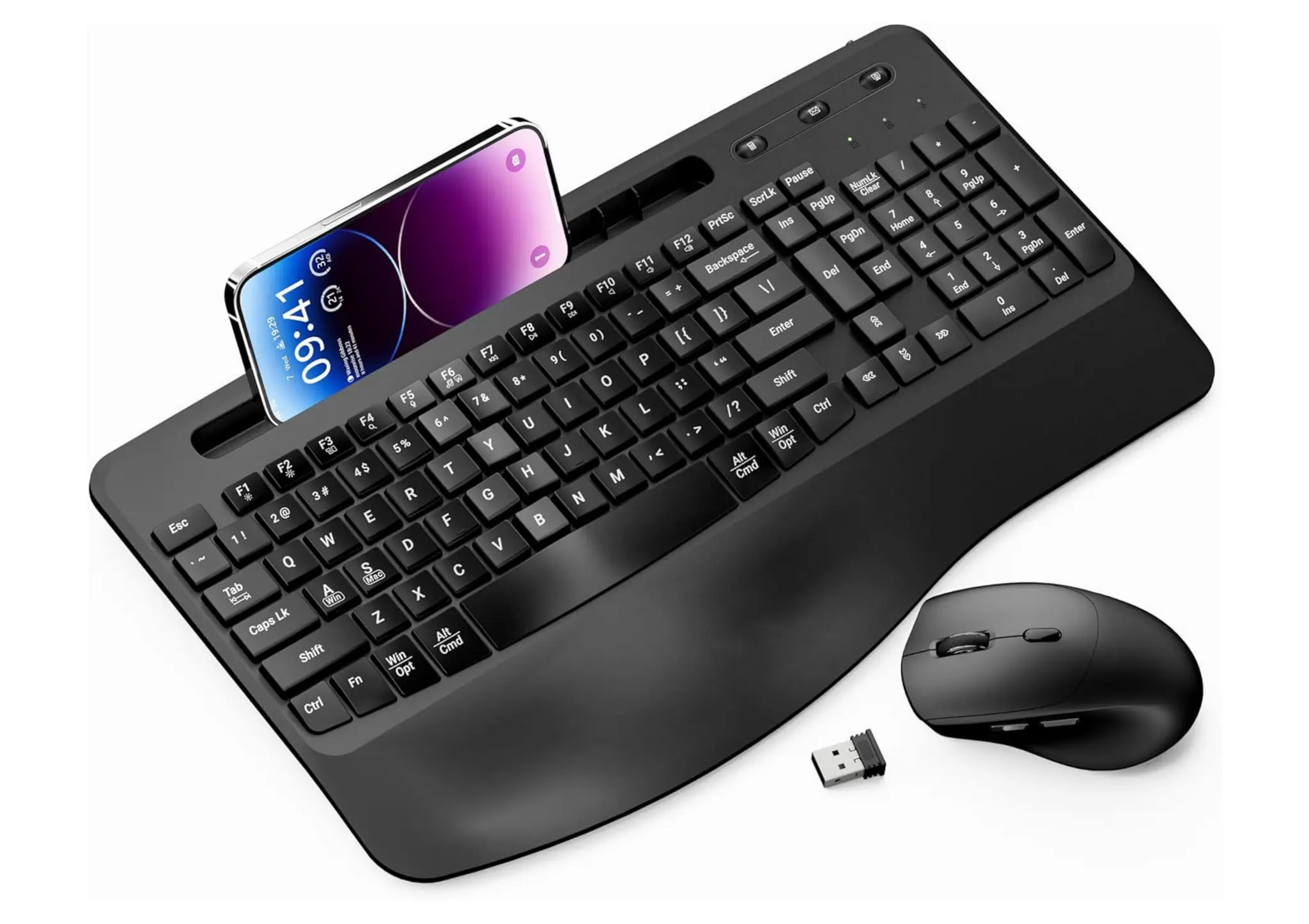 Wireless Keyboard and Mouse Ergonomic Combo | PDF