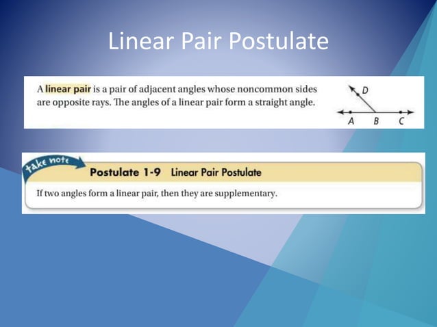 Geometry Angle Pairs | PPTX