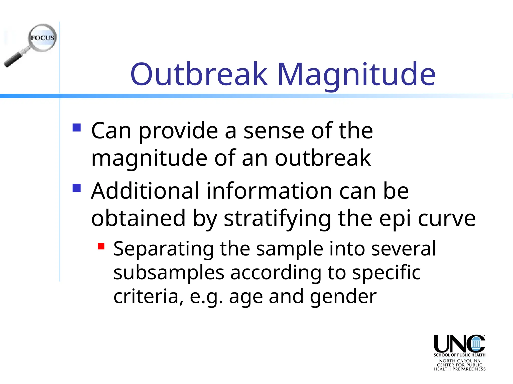 Epidemic Curves and its interpretations of | PPT