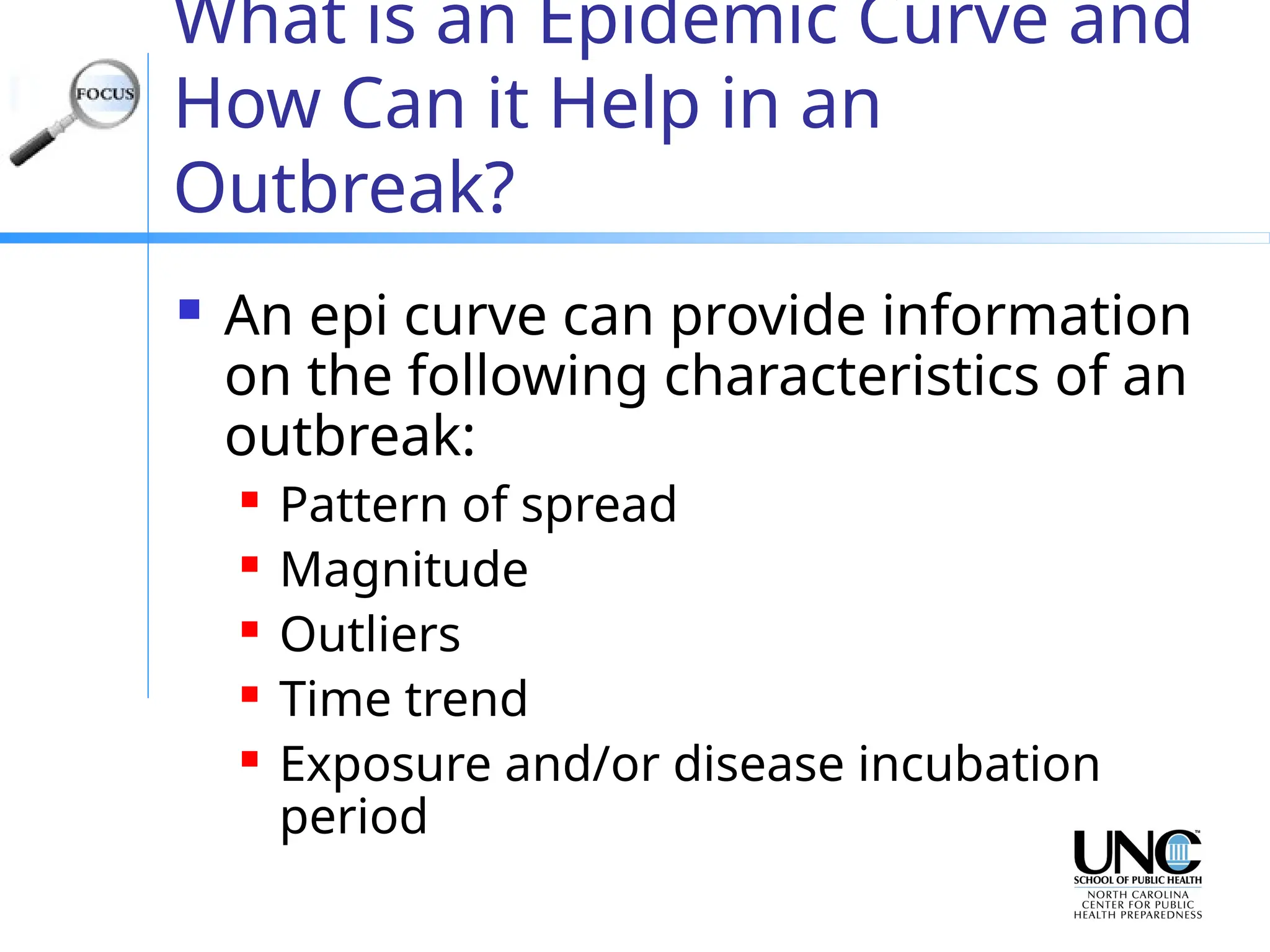 Epidemic Curves and its interpretations of | PPT
