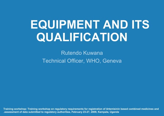 1 5 equipment-qualification | PPT