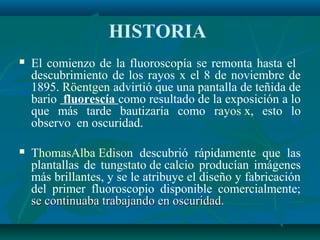 1.5 fluoroscopía | PPT