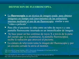 1.5 fluoroscopía | PPT