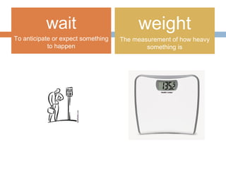 1.5 homophones | PPT