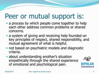 Peer Support | PPTX