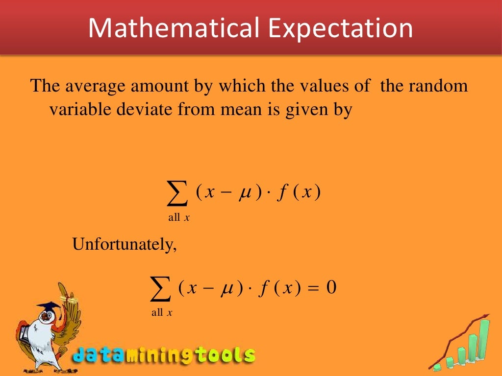 Mathematical Expectation And Variance
