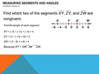 1.5 measuring segments | PPTX
