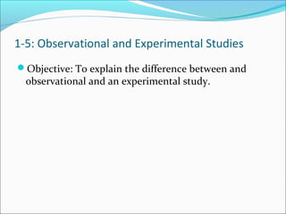 1.5 Observational vs. Experimental | PPT