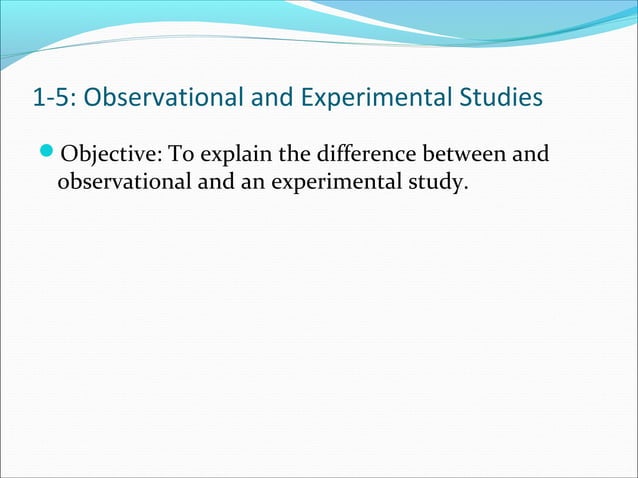 1.5 Observational vs. Experimental | PPT | Science