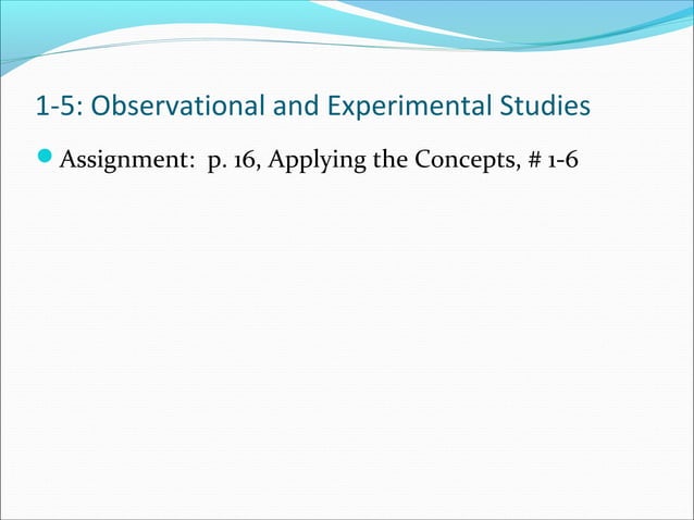 1.5 Observational vs. Experimental | PPT | Science