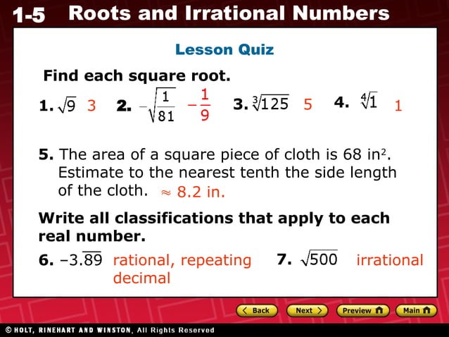 -1_to_5_Roots_and_Irrational_Numbers.ppt
