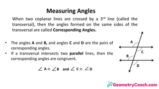 1-5 Exploring Angle Pairs | PDF