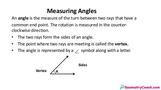 1-5 Exploring Angle Pairs