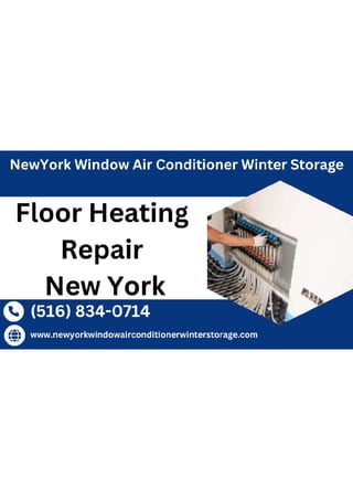 NewYork Window Air Conditioner Winter Storage | PDF