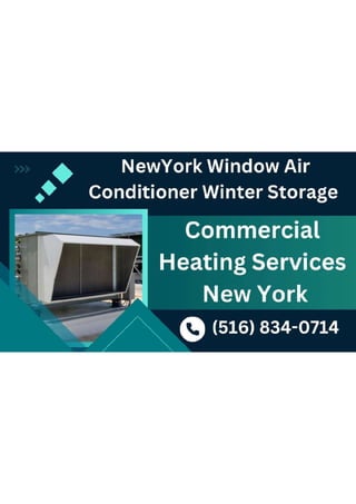 NewYork Window Air Conditioner Winter Storage | PDF