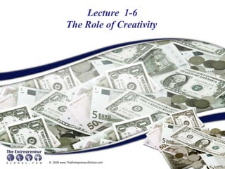 1 6 Role Of Creativity | PPT | Free Download
