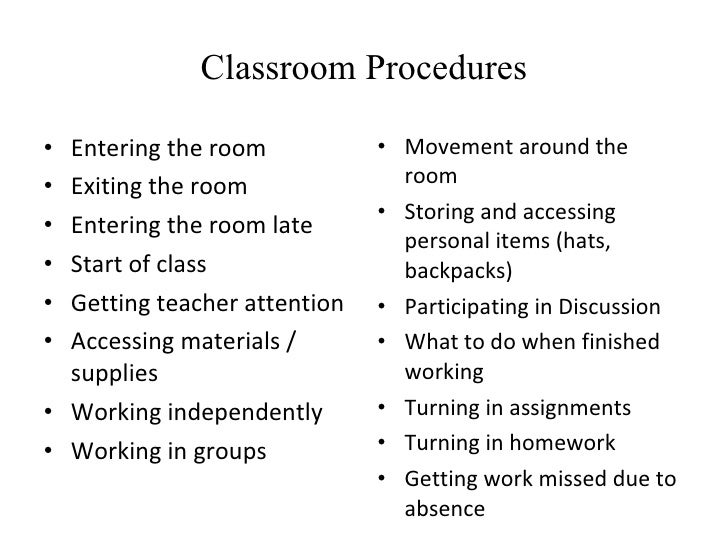 Classroom System Essential Features