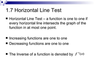 1.6 inverse functions | PPT