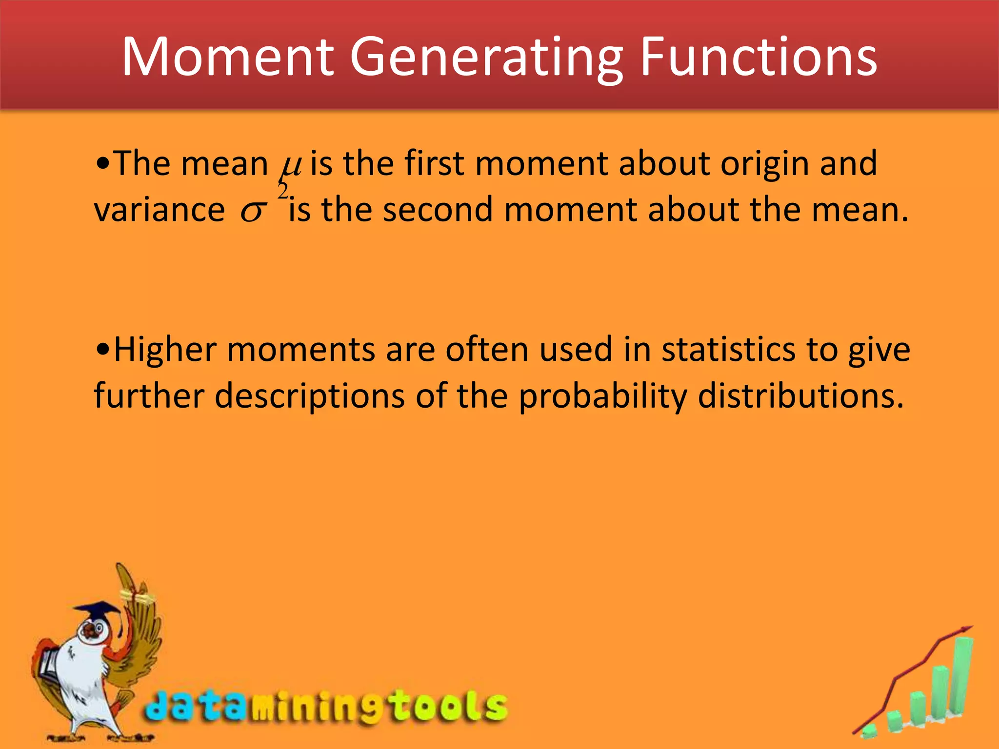 Moment Generating Functions | PPTX