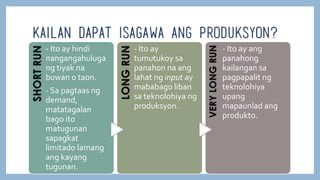 Aralin 6 - Produksyon