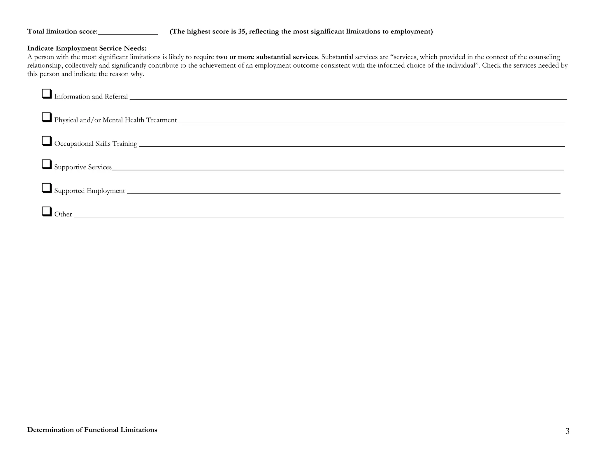 1.6 Rating Functional Limitations | DOC