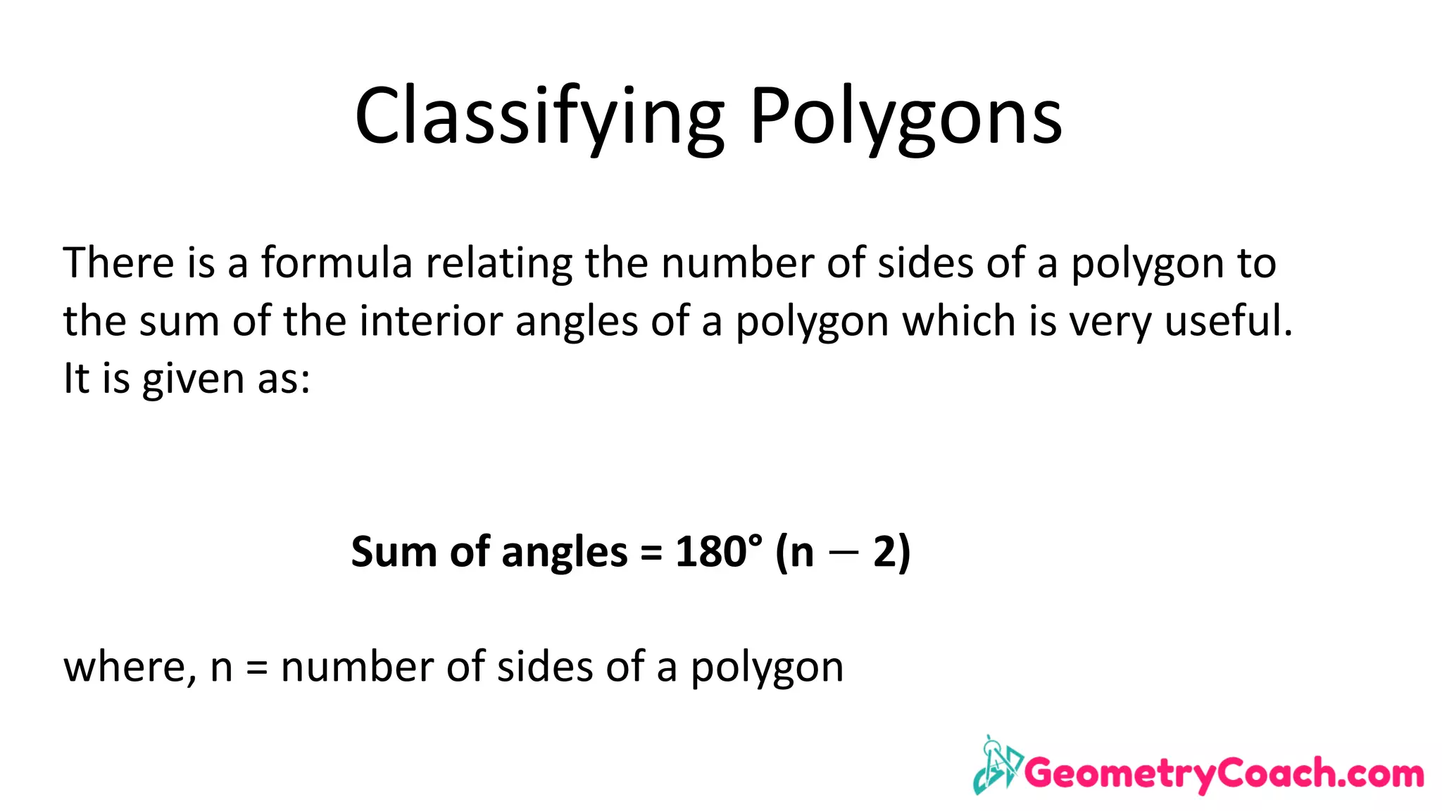 1-6 Classifying Polygons | PDF