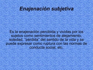 Introducción (Síndrome de Enajenación) | PPT