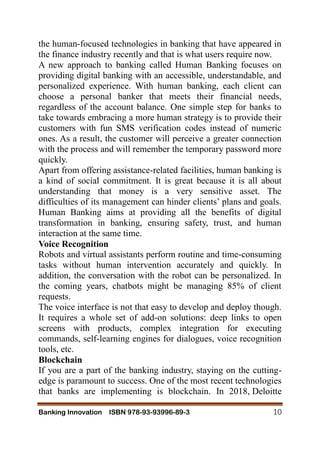 BANKING INNOVATIONS THROUGH TECHNOLOGY | PDF