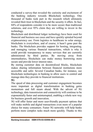 BANKING INNOVATIONS THROUGH TECHNOLOGY | PDF